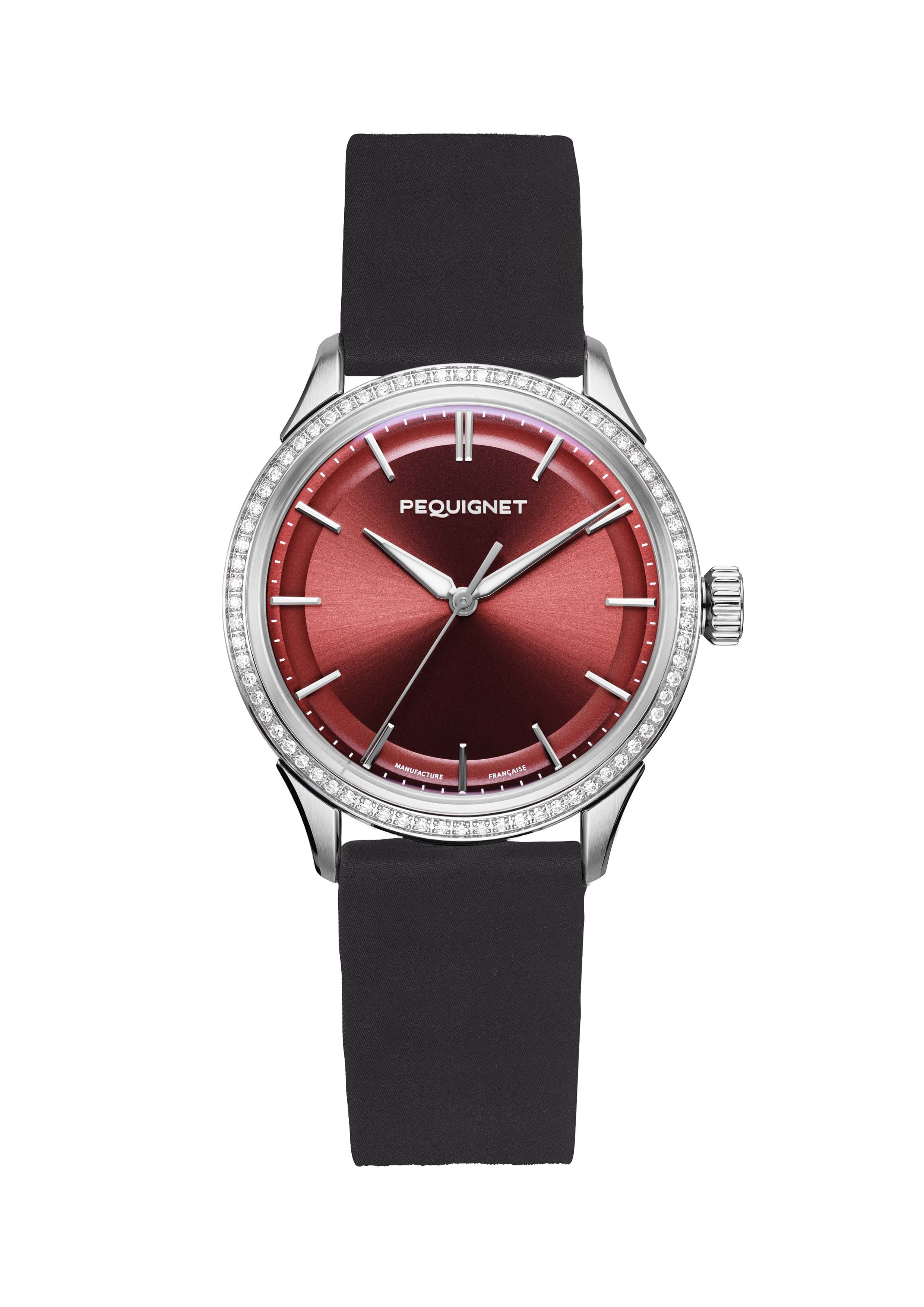 Royale Paris watch - 36mm - bezel with diamonds | Pequignet Official ...